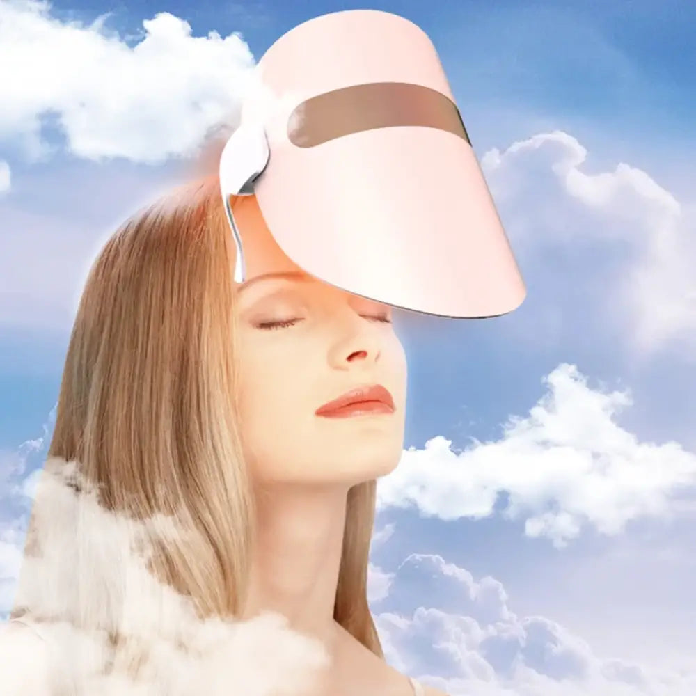 3 Color LED Face Mask Light Therapy – chronosee