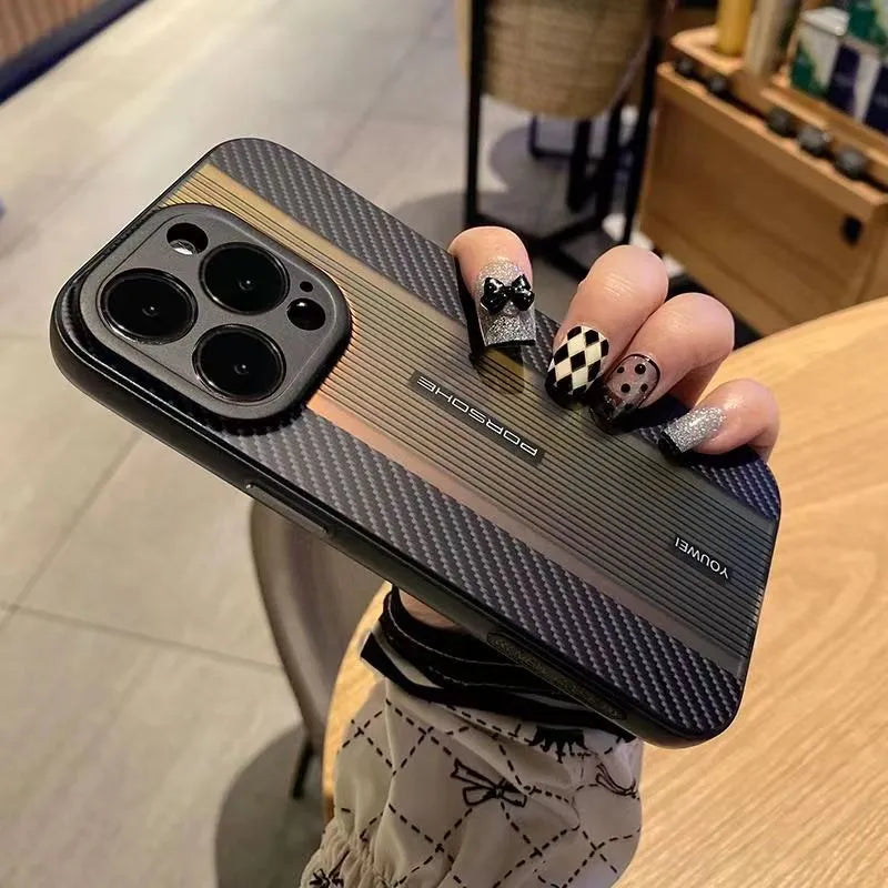 Carbon Fiber Texture Phone Case – chronosee